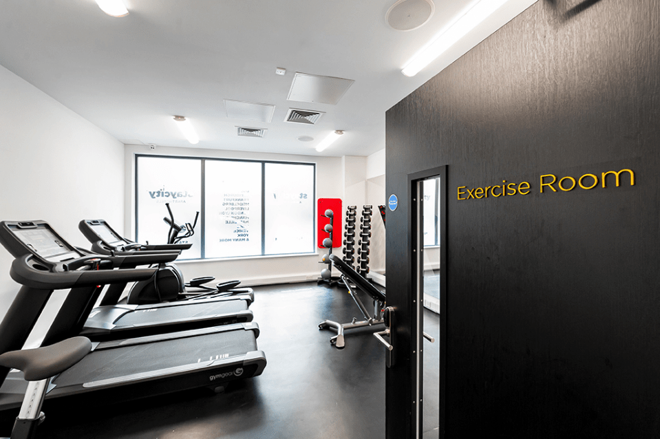 StayCity Manchester – Gym Gear