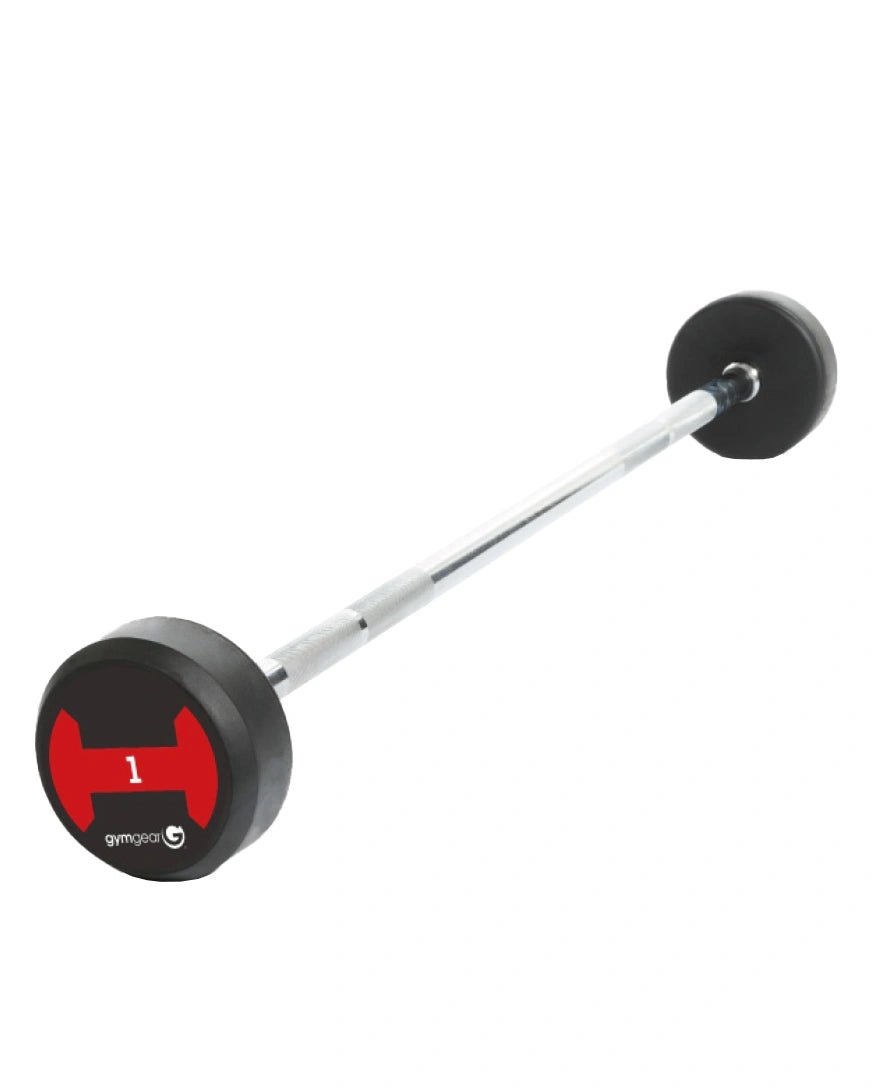 Commercial Rubber Barbells with One-Piece Design – Gym Gear