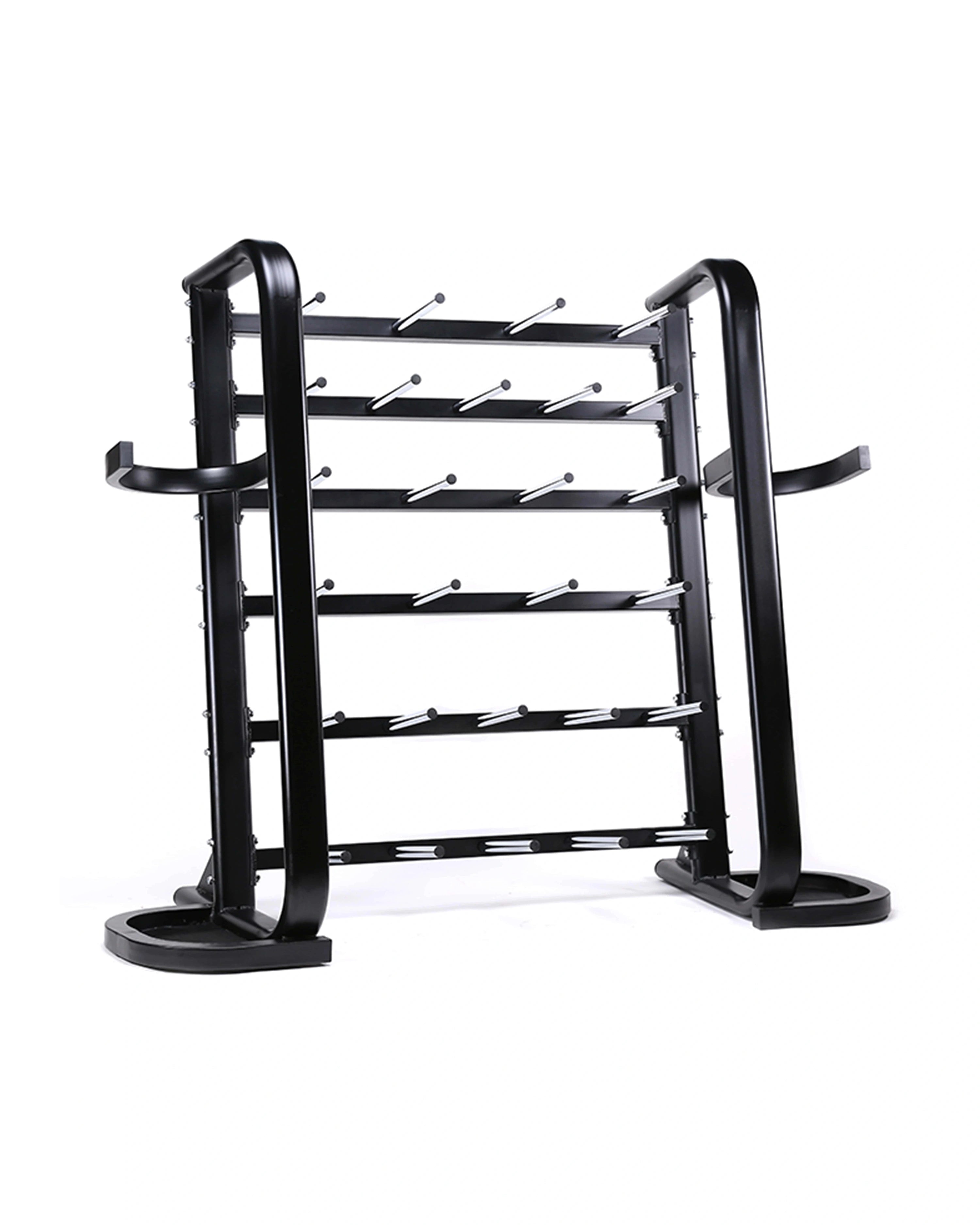 Studio Barbell Set with Rack Storage - Holds 30 Sets – Gym Gear